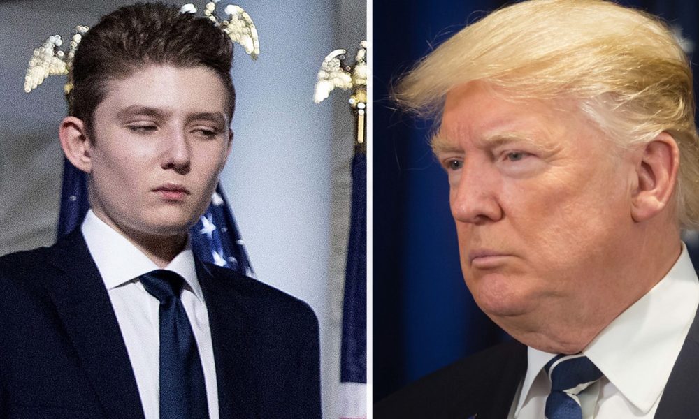 The real reason why Barron Trump refused to tell father Donald Trump “I ...